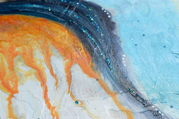 Determination Abstract | Flowing Waters Art